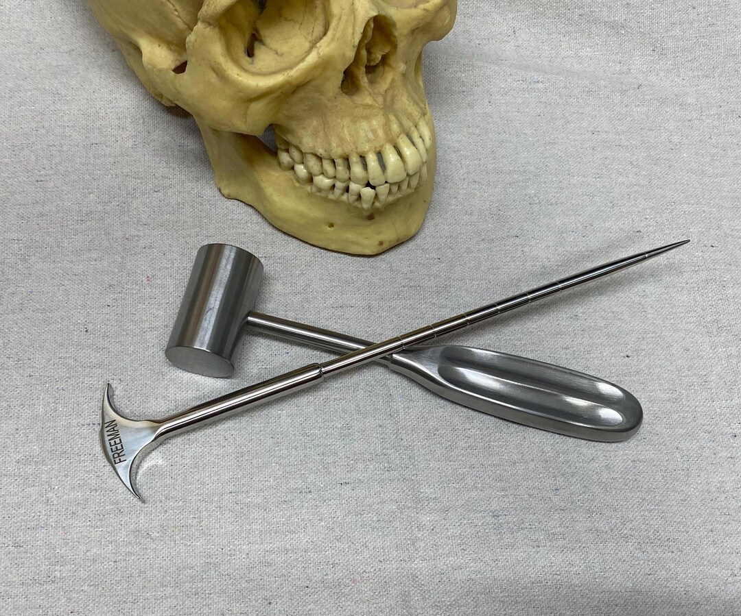 Lobotomy Tool Set Replica Orbitoclast Ice Pick Freeman - Etsy