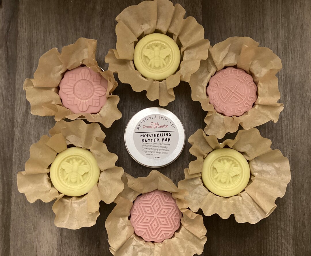 Body Butter Bars Homemade With All Natural Beeswax, Butters, Oils and ...