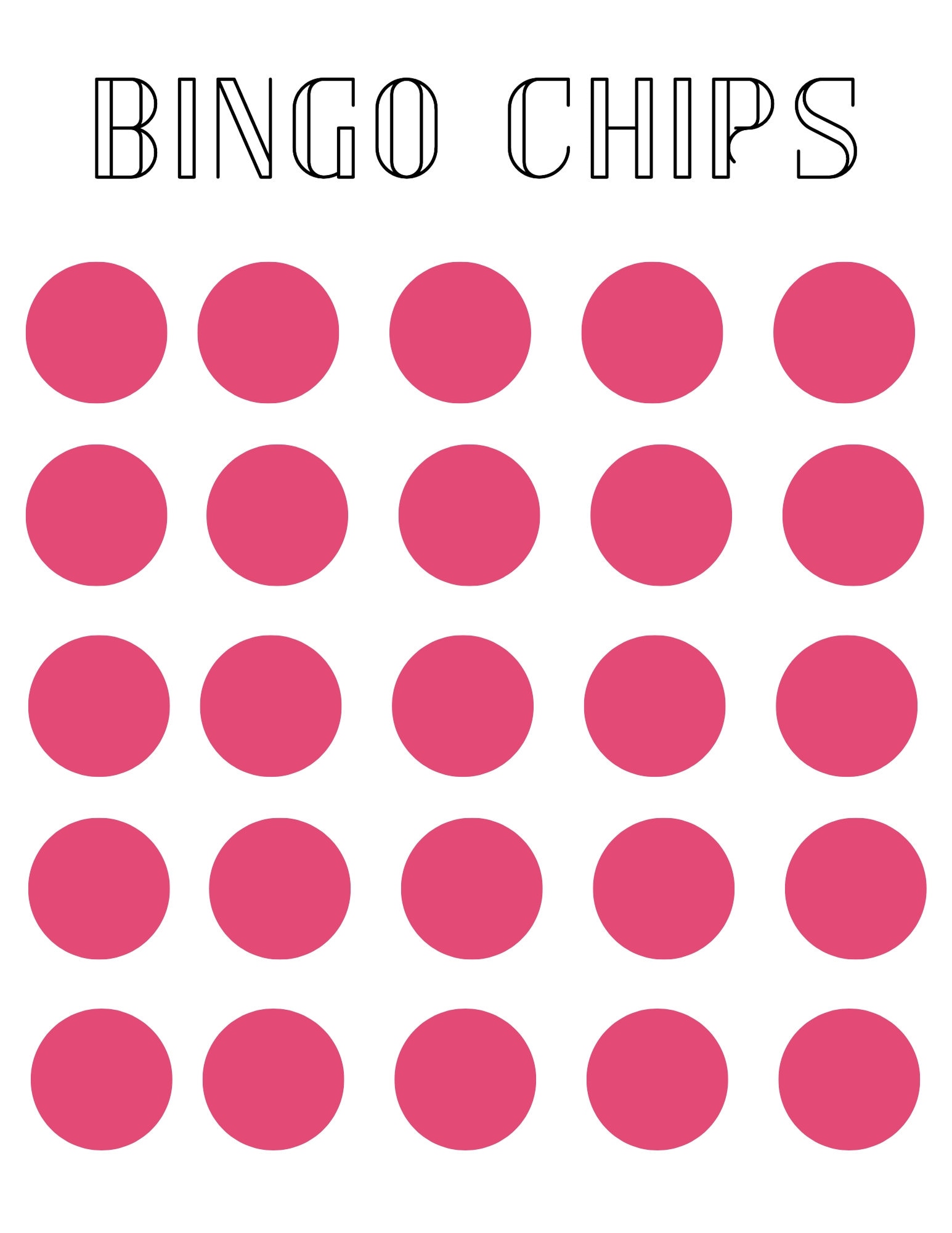 Ladies Night Bingo Game: Printable Girls Night Out (digital) - Etsy