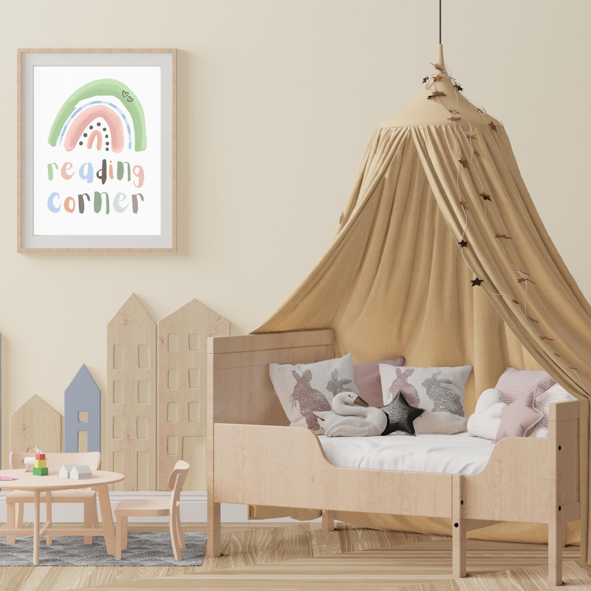 Reading Corner Sign Homeschool Decor Kids Reading Corner Inspiration ...