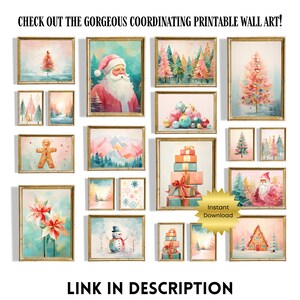 Downloadable Christmas Tags Vintage Style Gift Tags 70s Christmas ...