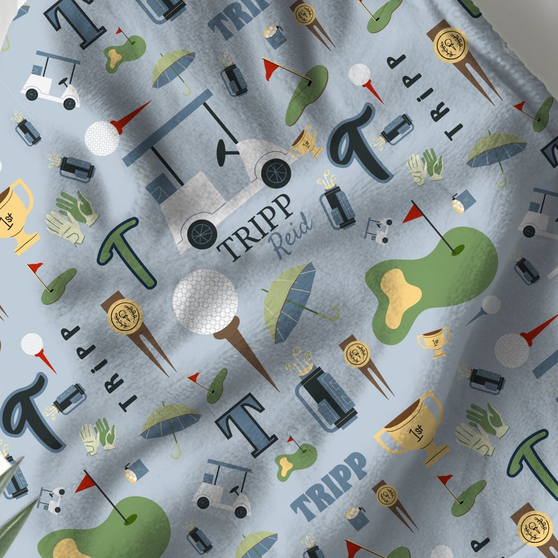 Golf Blanket Boys - Etsy