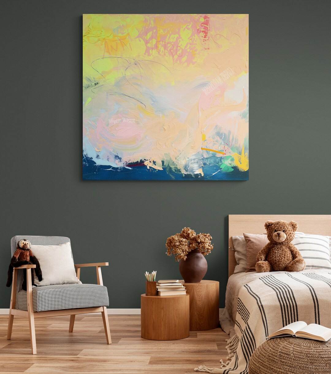 Anti-hero (taylor Swift) - Abstract Art Giclee Canvas Print Taylor ...