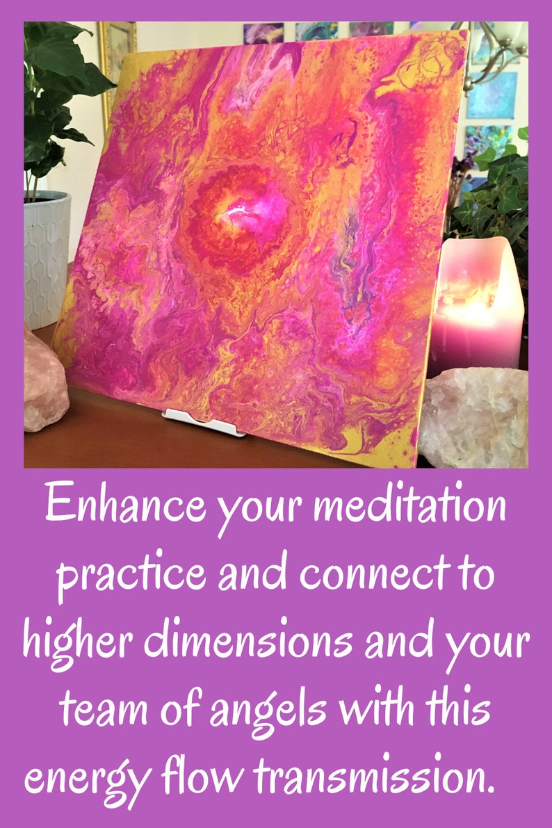Divine Feminine Reiki Energy Art, Lady Master Venus Painting, Self Love ...