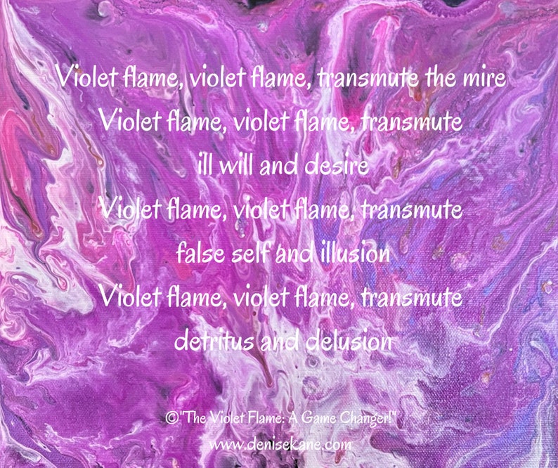 Galaxy Flame Acrylic Pour Painting Abstract Original - Etsy