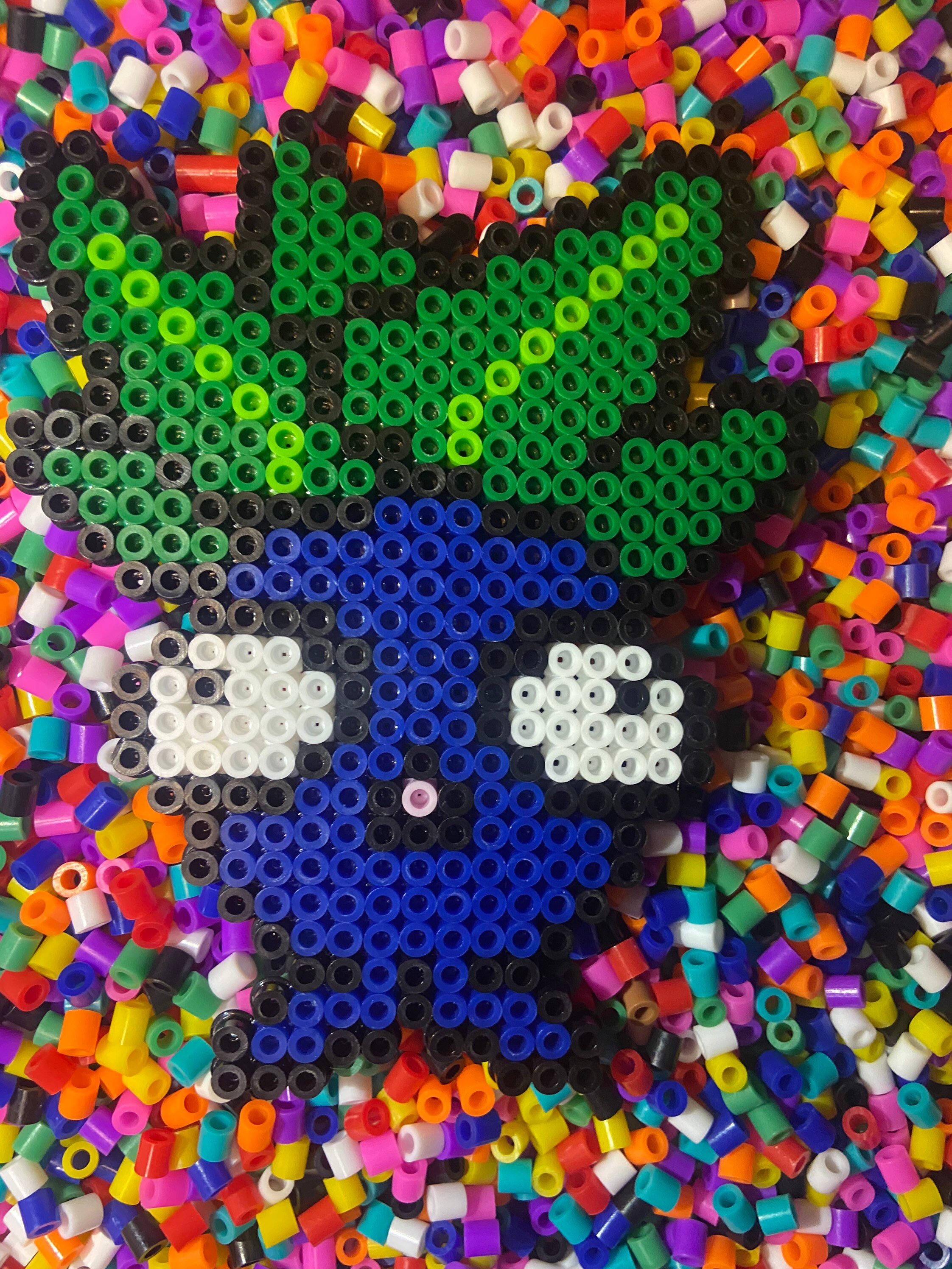Oddish Perler Magnet Perler Art pikachu Necklace Rave Decor EDM Jewelry ...