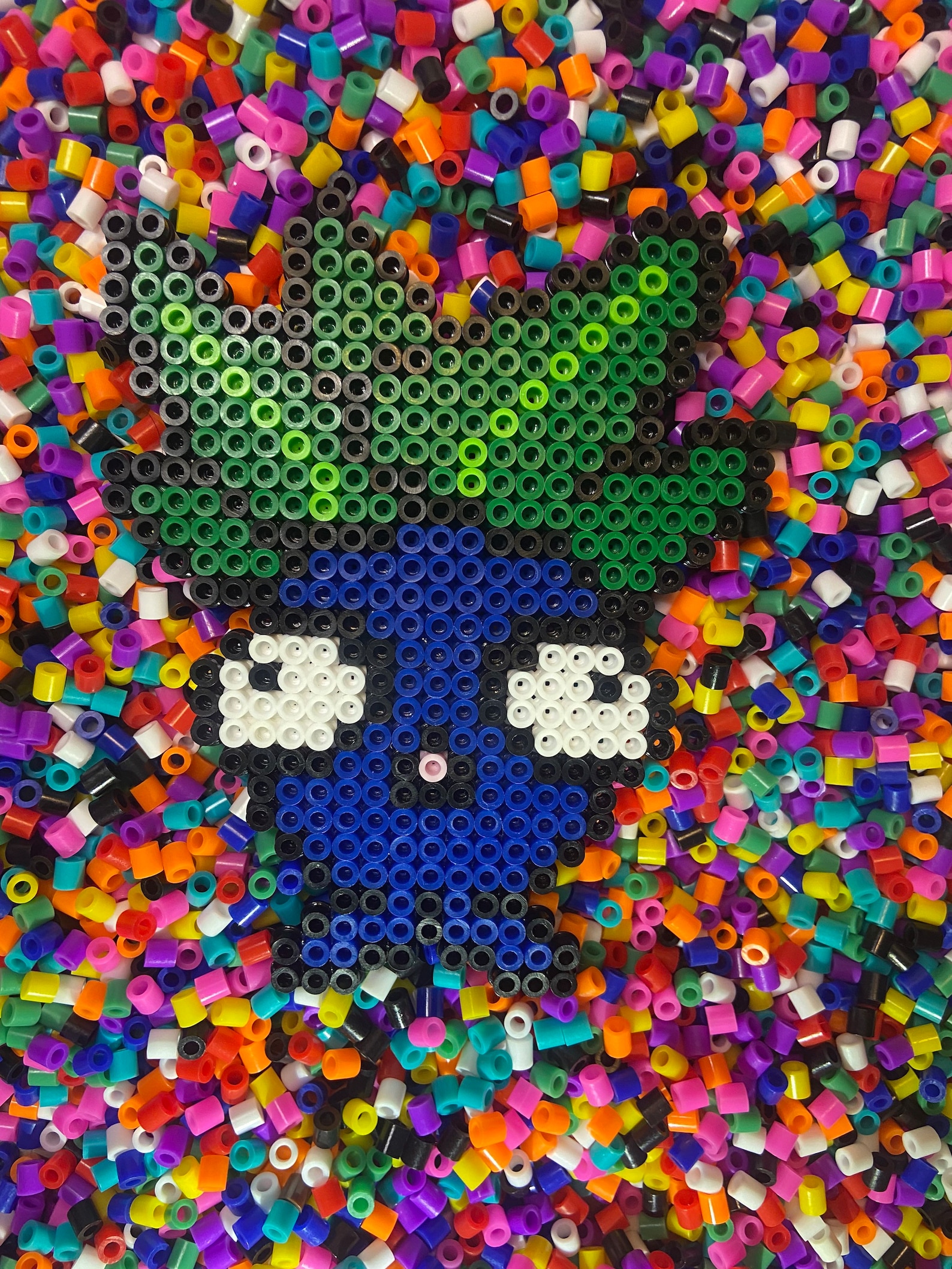 Oddish Perler Magnet Perler Art pikachu Necklace Rave Decor EDM Jewelry ...