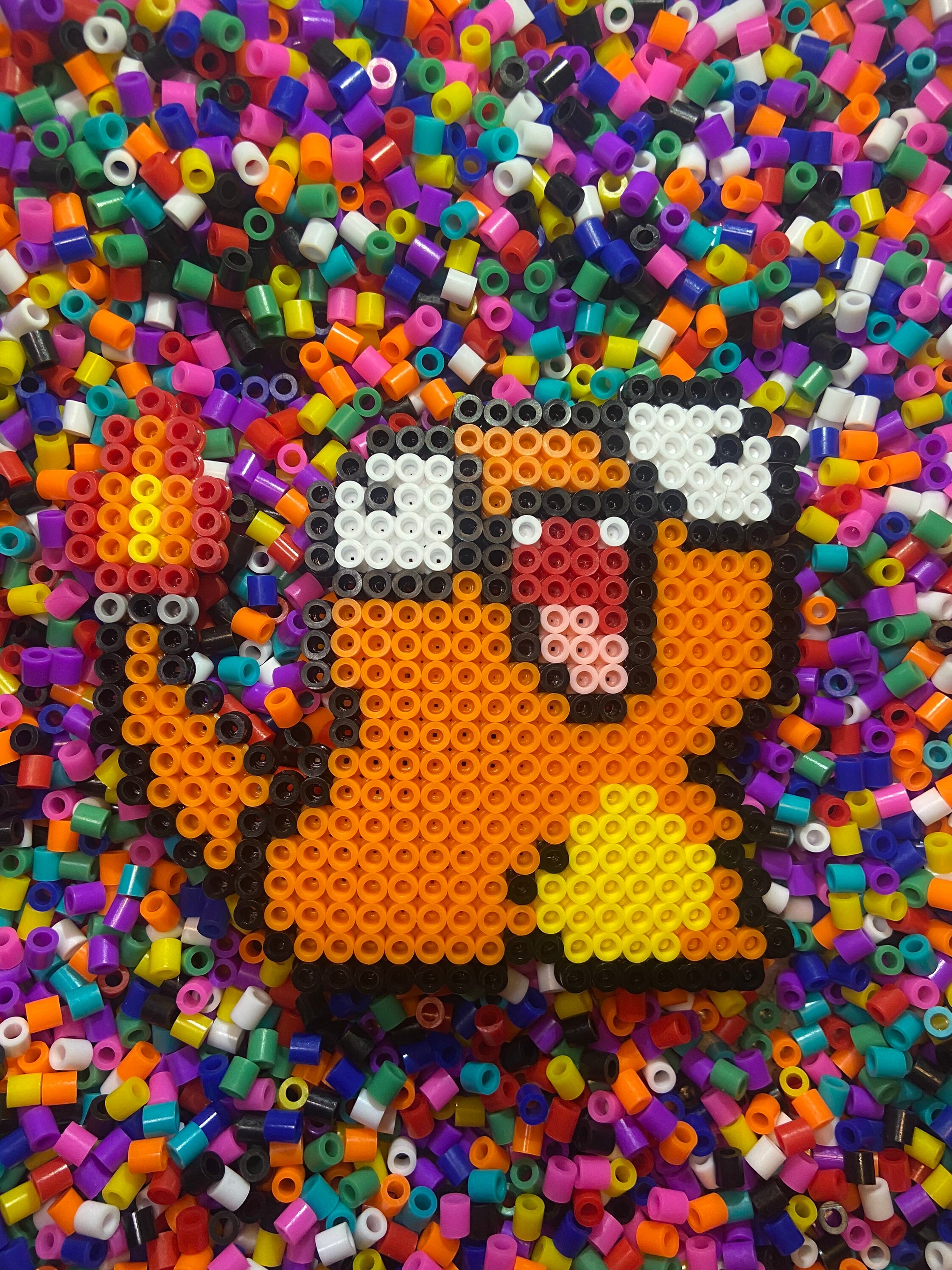 Charmander Funny Magnet Perler Art pikachu Necklace Rave - Etsy