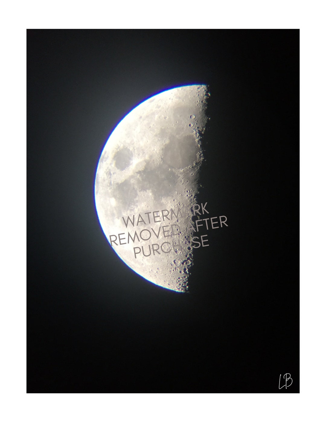 Half-moon Original Digital Printable Photo - Etsy