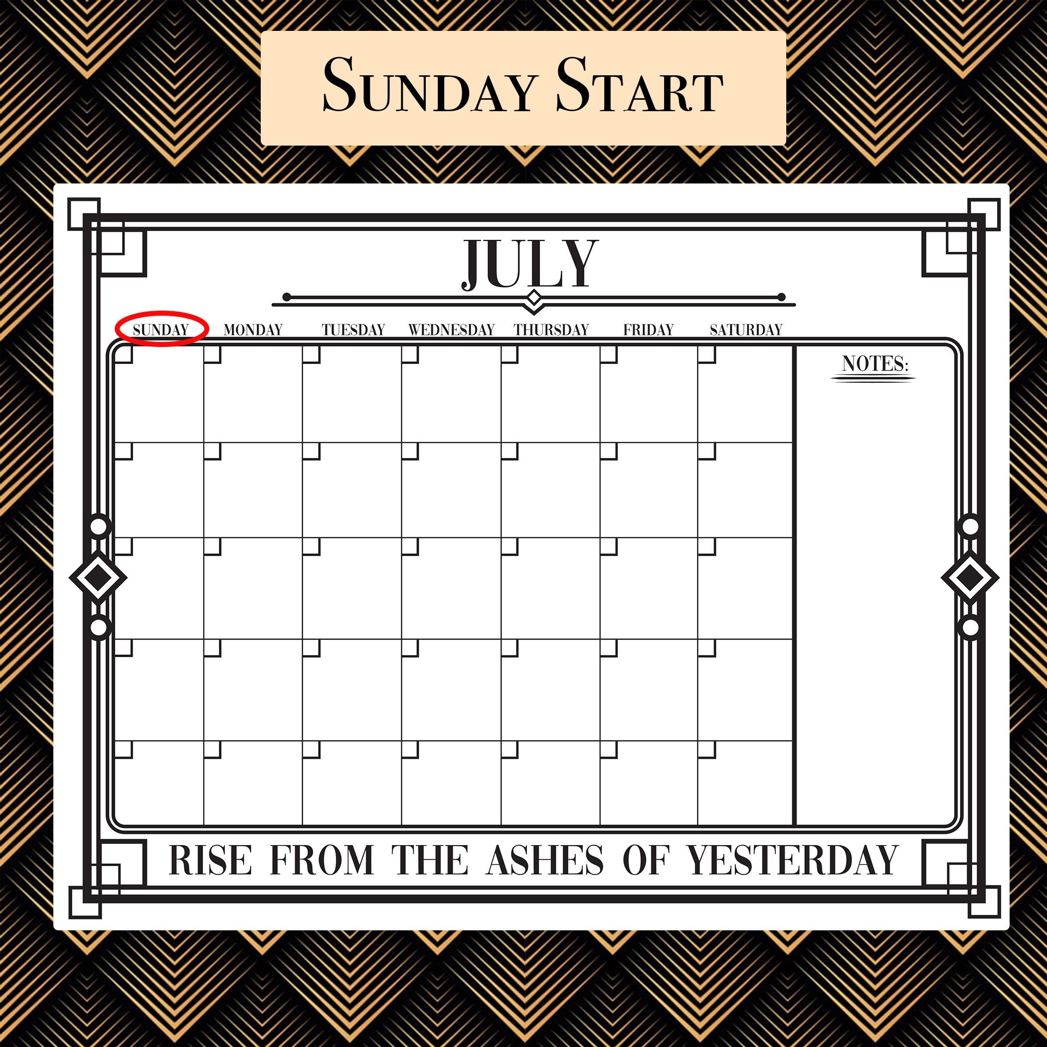 2024 & 2025 Printable Monthly Calendar| Instant Download| Print Ready ...