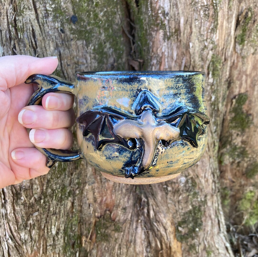 10oz Fourth Wing Inspired Stoneware Dragon Mug - Etsy