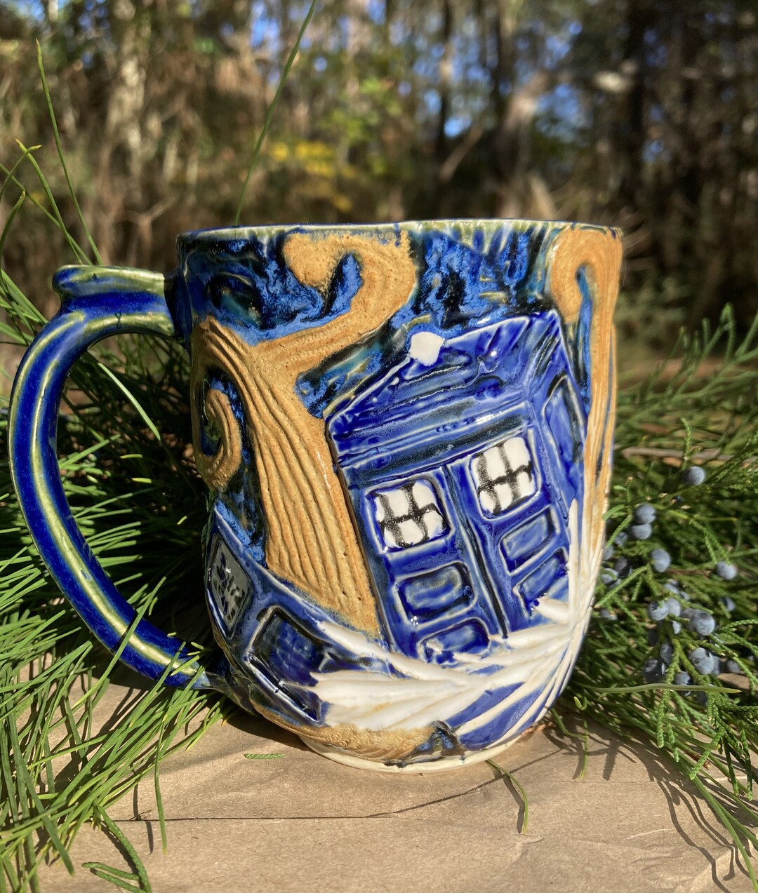 16oz Exploding Tardis Mug - Etsy