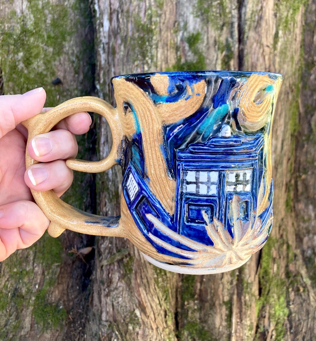 16oz Stoneware Exploding Tardis Mug - Etsy