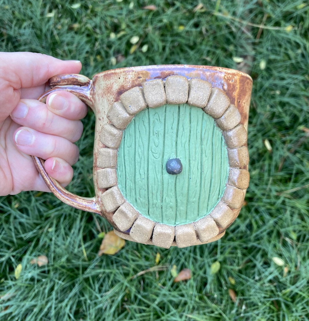 15oz Stoneware Hobbit Hole Mug - Etsy