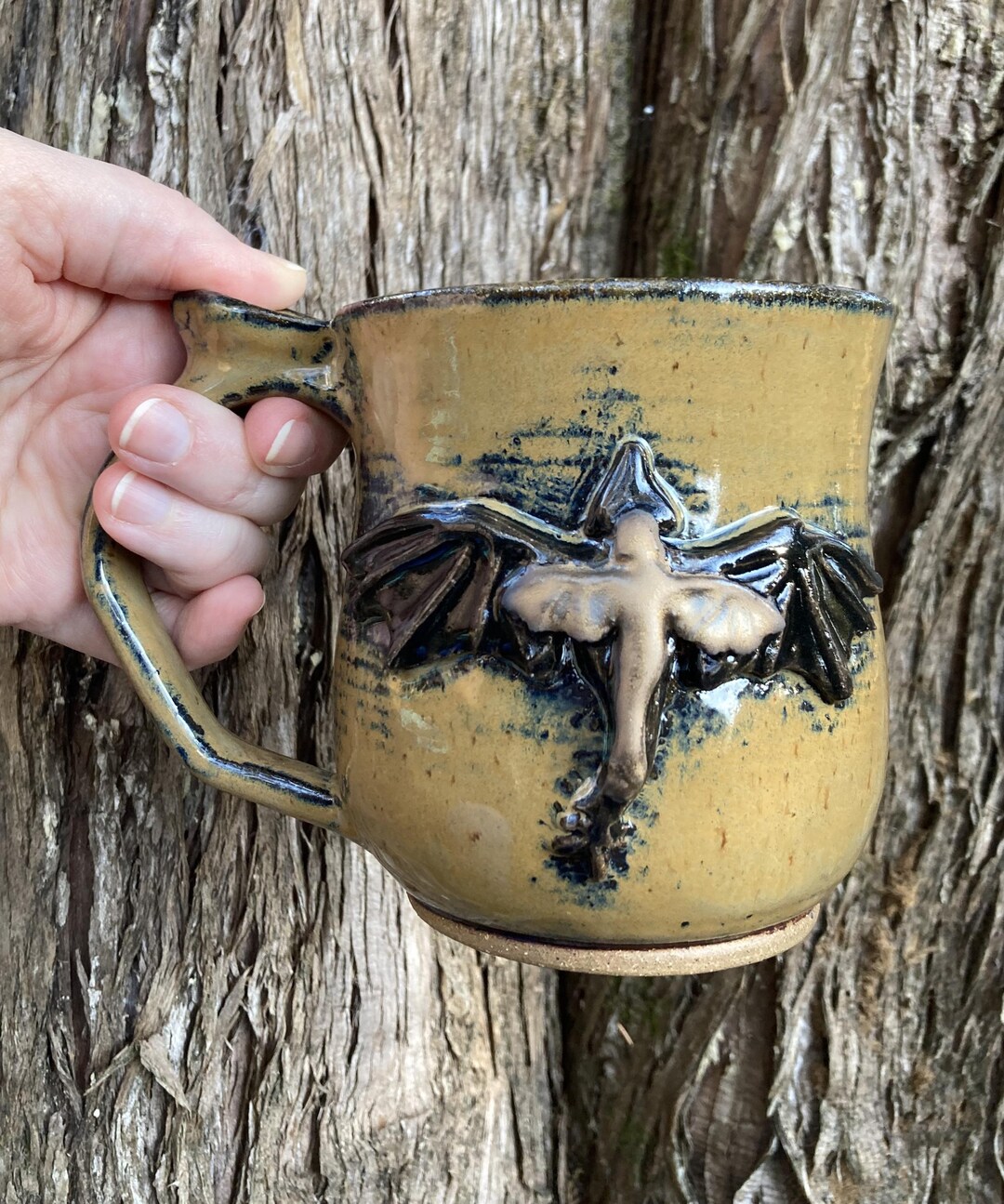 16oz Fourth Wing Inspired Stoneware Dragon Mug - Etsy