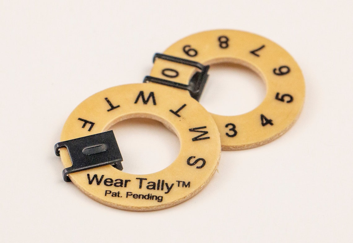 Ten (10) Simple Counters for Tracking Clothing Wear - Etsy