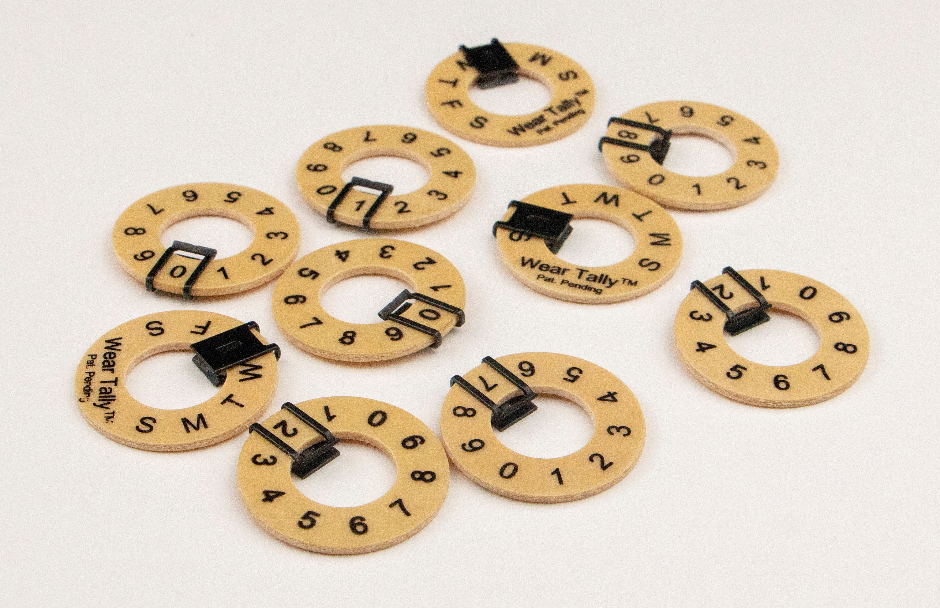 Ten (10) Simple Counters for Tracking Clothing Wear - Etsy