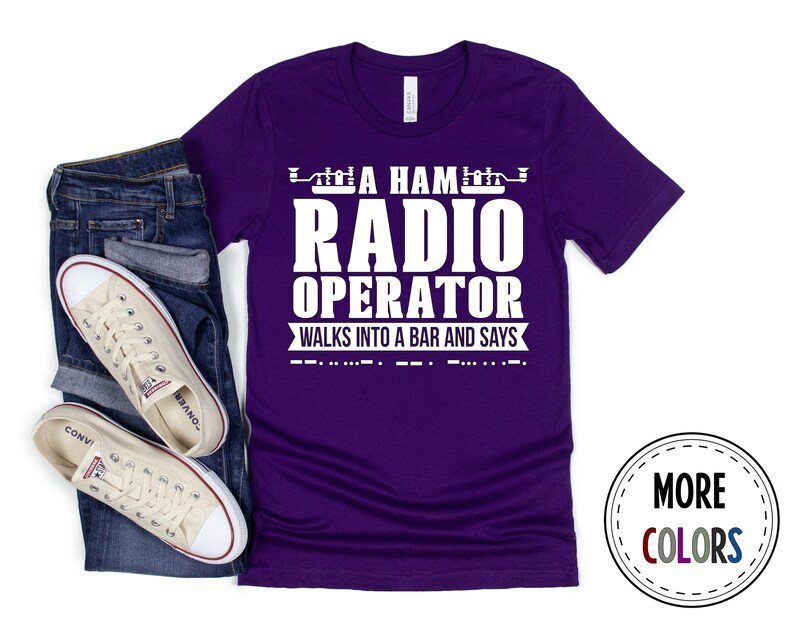 Ham Radio Shirt, Operator Tshirt, Radio T Shirt - Etsy