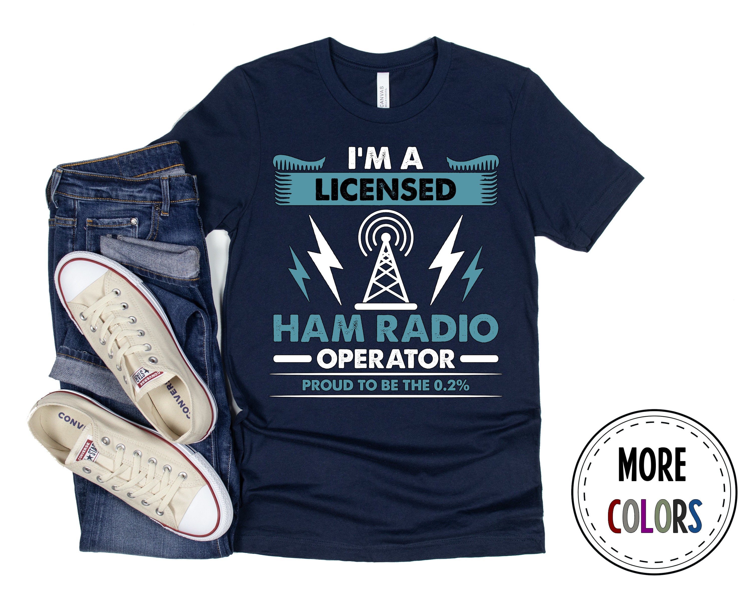 Ham Radio Shirt, Call Sign Tshirt, Amateur Radio T Shirt, Funny Radio ...