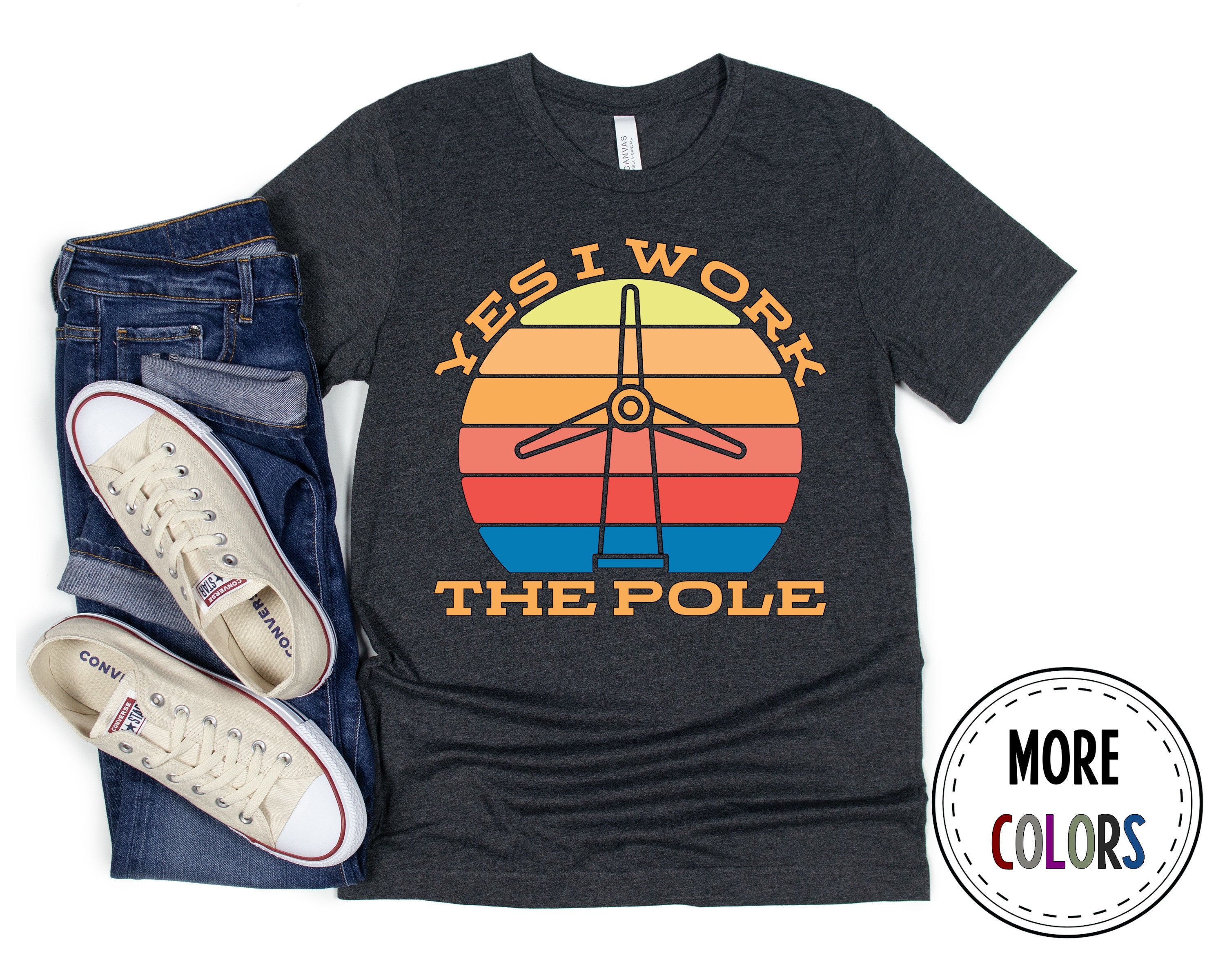 Wind Turbine Shirt, Windmill Tshirt, Technician T Shirt - Etsy