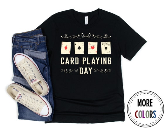 Playing Card Shirt Player Card Tshirt Poker T Shirt Funny - Etsy