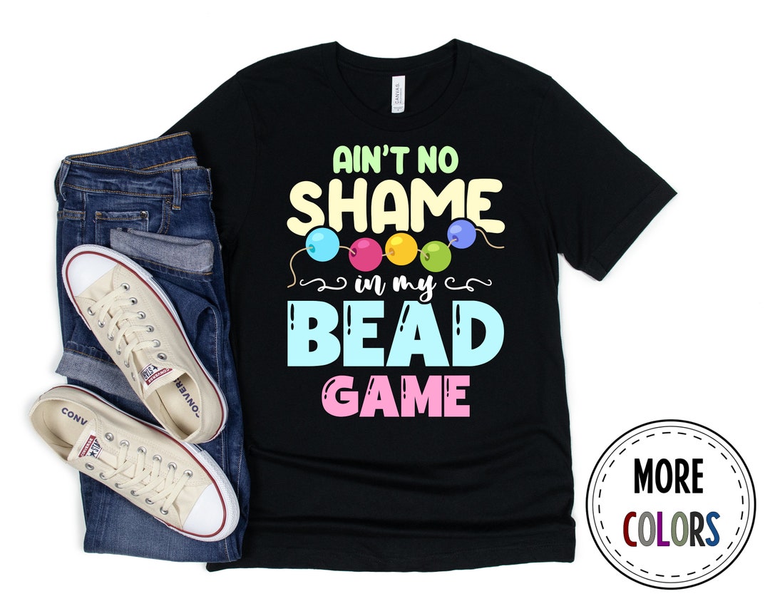 Beading Shirt Crafting Tshirt Beadwork T Shirt Funny Beader - Etsy