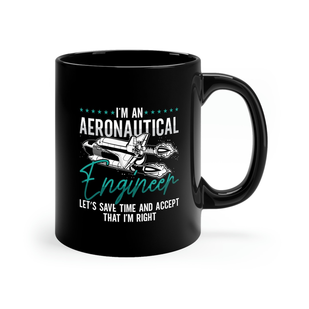 Aerospace Engineer Mug, Aircraft Coffee Cup, Engineering Mugs - Etsy