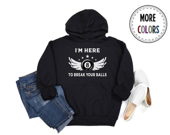 Billiards Hoodie - Etsy