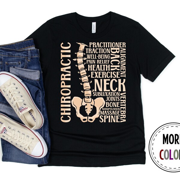 Chiropractic Tshirt - Etsy