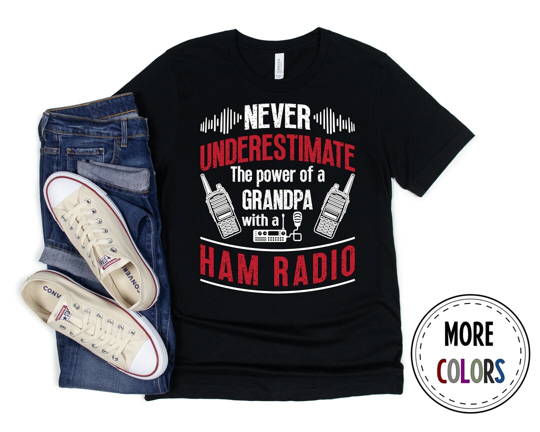 Ham Radio Shirt, Amateur Radio Tshirt, Radio Lover T Shirt, Funny Radio ...