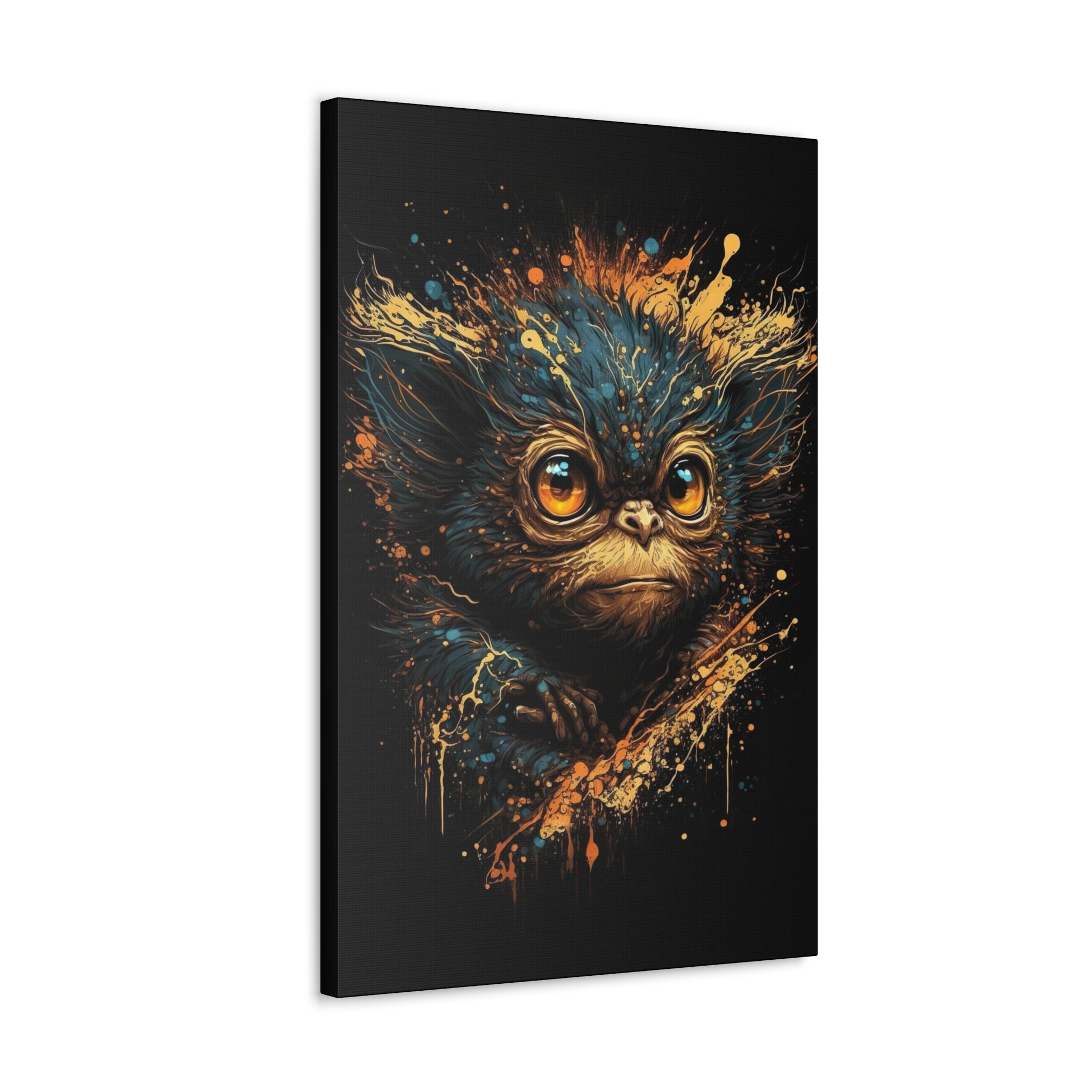 Tarsier Wall Art Tarsier Print Tarsier Head Painting - Etsy