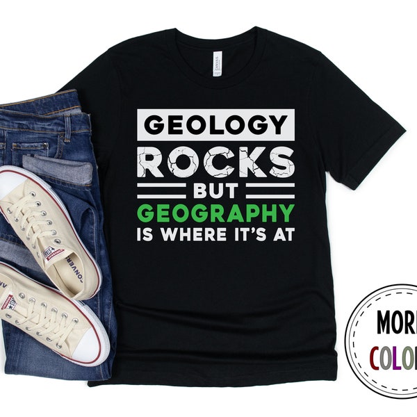 Geography Shirt - Etsy