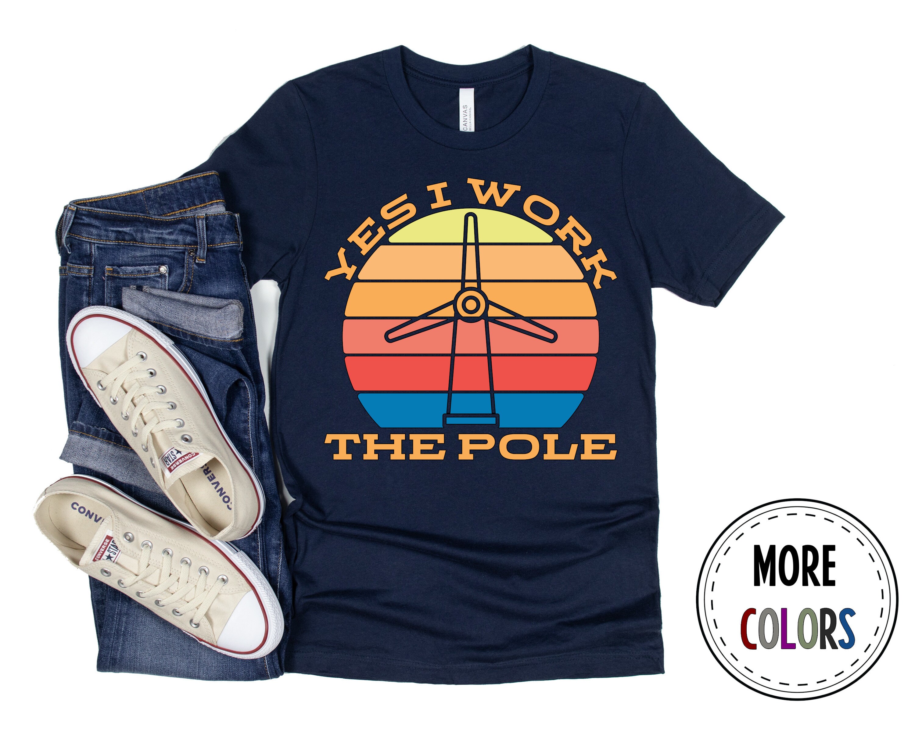 Wind Turbine Shirt, Windmill Tshirt, Technician T Shirt - Etsy