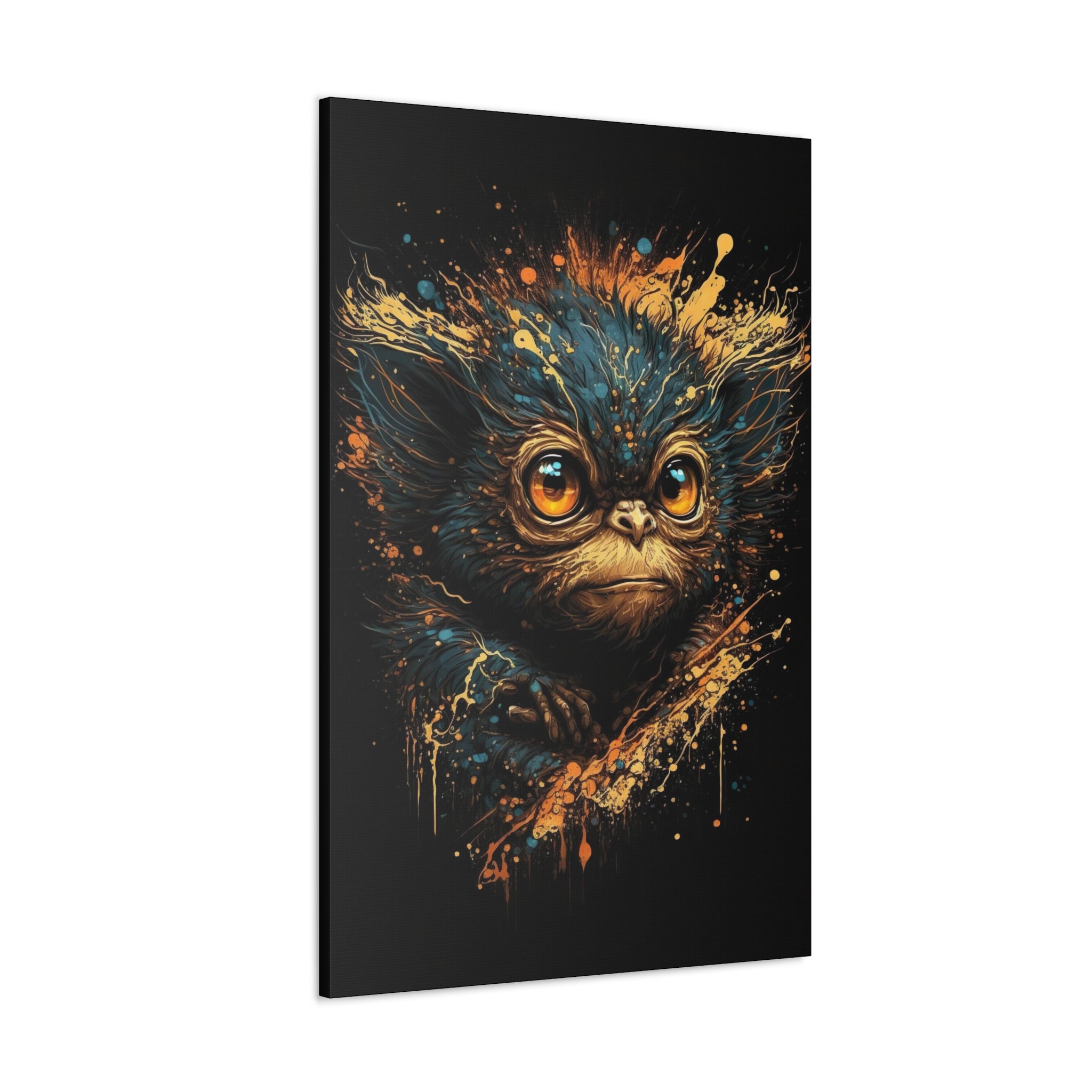 Tarsier Wall Art Tarsier Print Tarsier Head Painting - Etsy