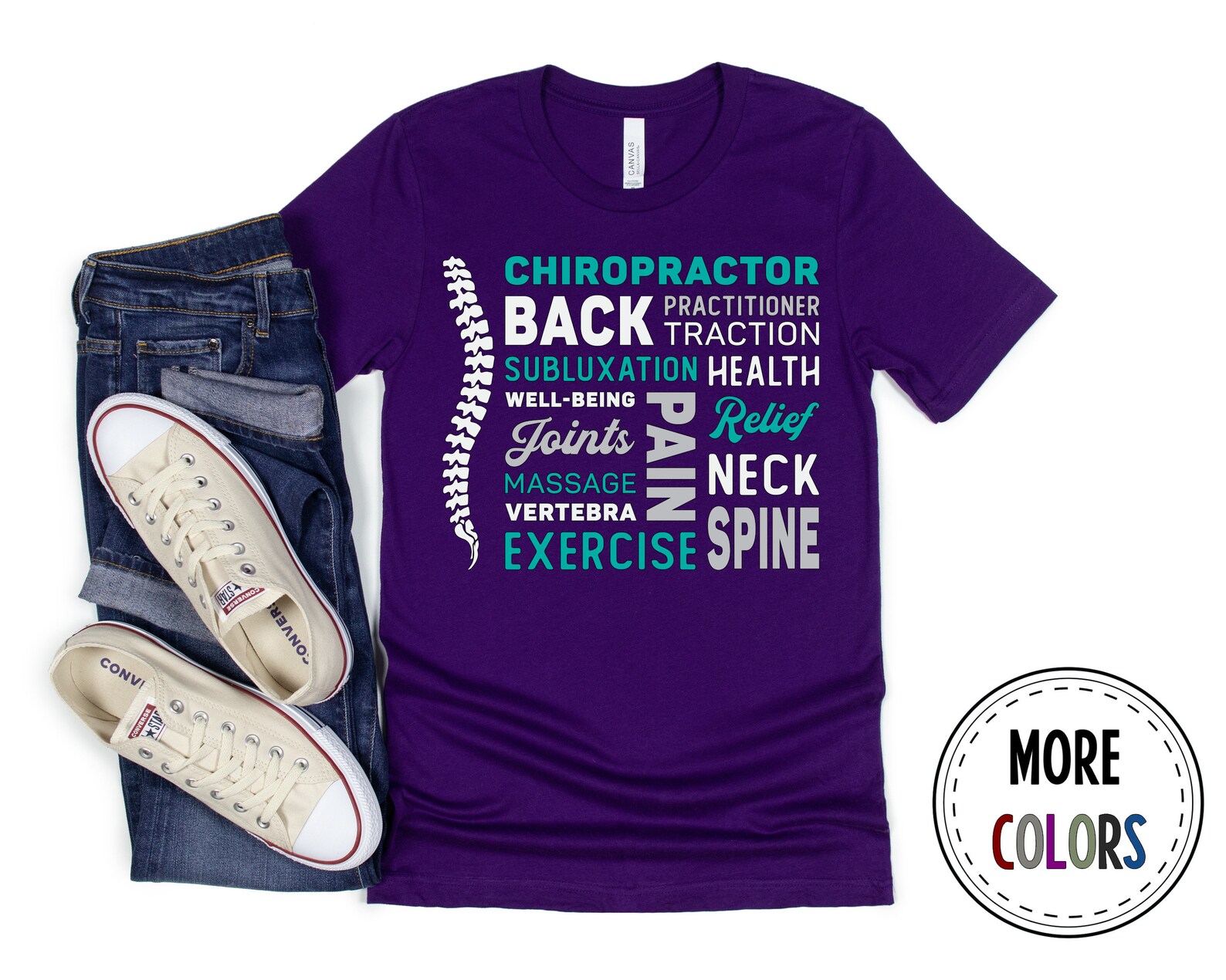 Chiropractor Shirt, Chiropractic Tshirt, Chiro T Shirt, Spine Shirts ...