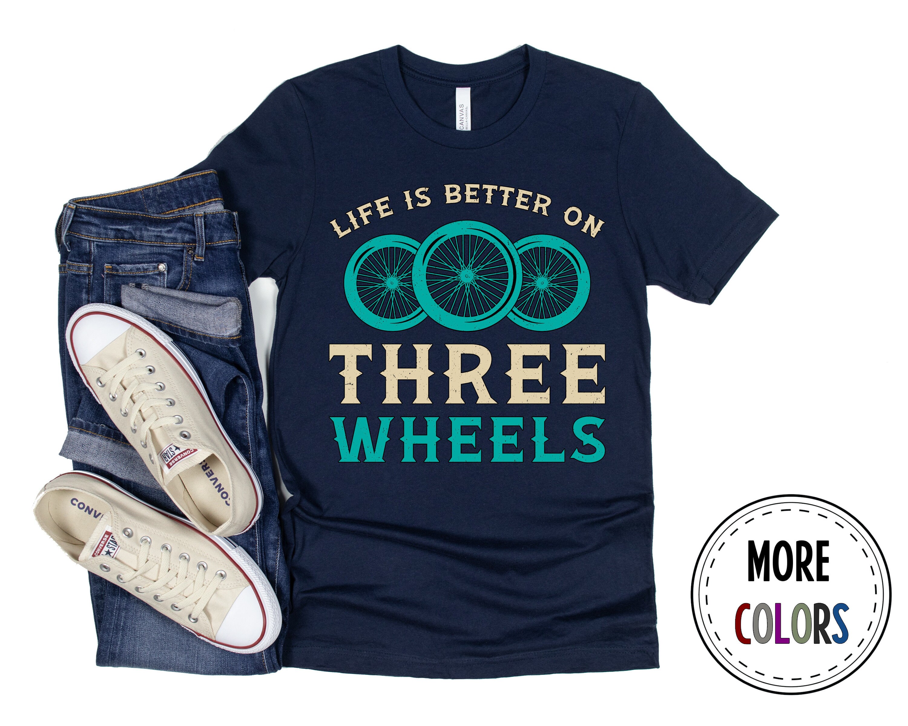Triker Shirt, Trike Bike Tshirt, Motorcycle T Shirt, Funny Trike Bike ...