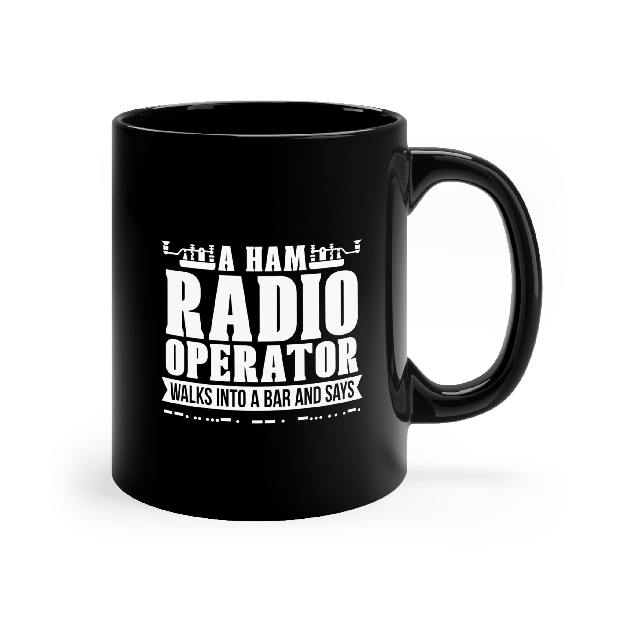Ham Radio Mug, Callsign Coffee Cup, Radio Mugs - Etsy