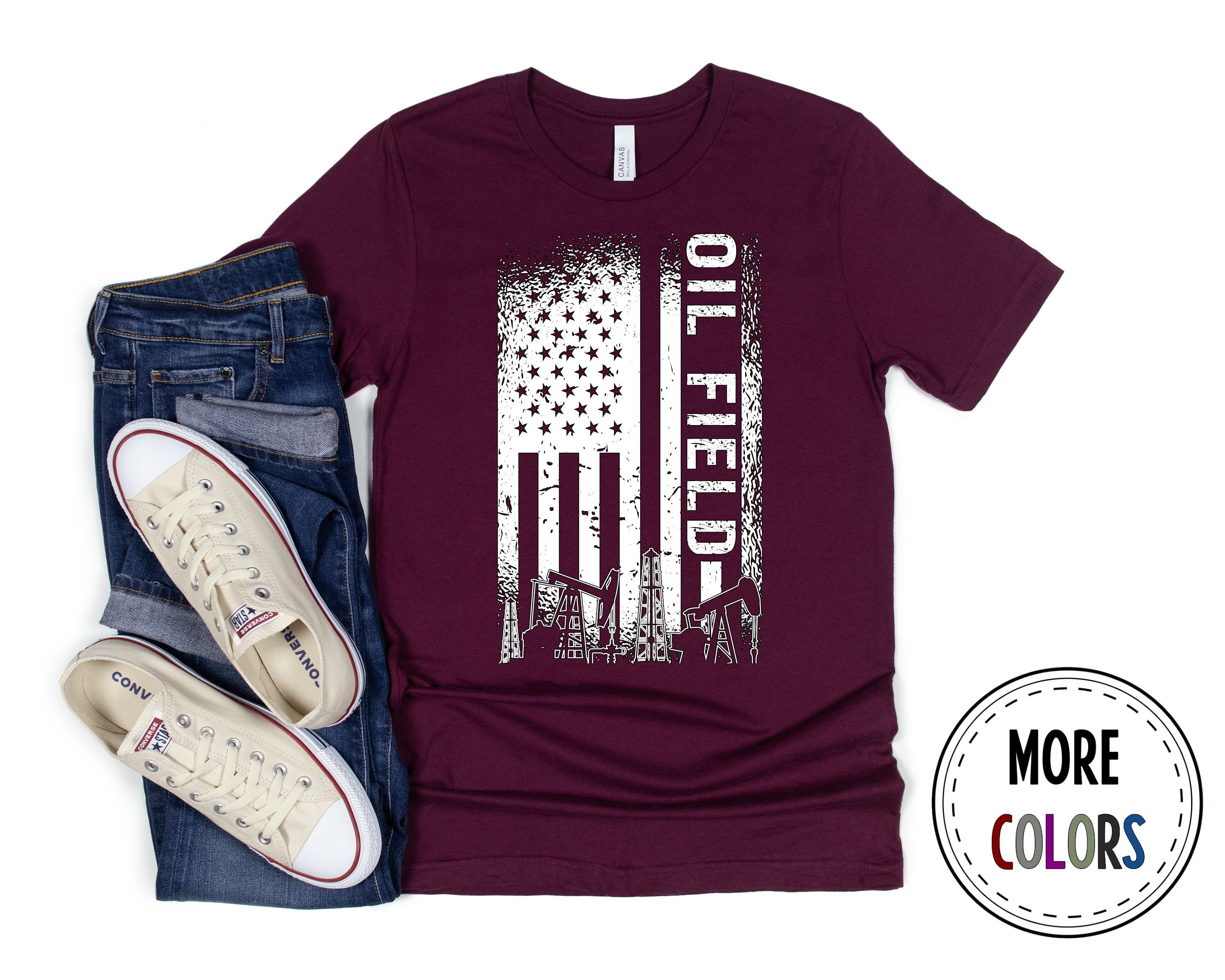 Oilfield Shirt, Oil Field Tshirt, Oil Rig - Etsy