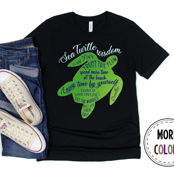 Turtle Wisdom - Etsy