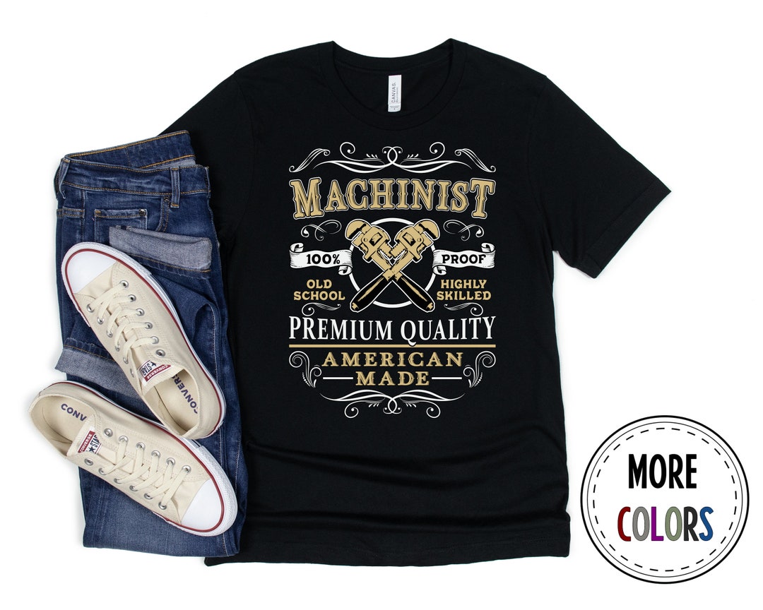 Machinist Shirt, Mechanic Tshirt, CNC Machinist T Shirt, Mechanical ...