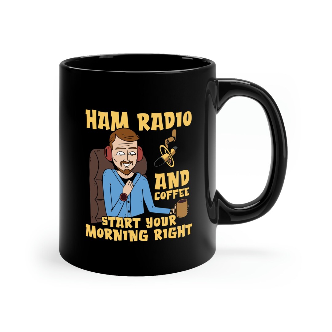 Ham Radio Mug, Radio Coffee Cup, Callsign Mugs - Etsy