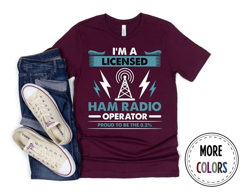 Ham Radio Shirt, Call Sign Tshirt, Amateur Radio T Shirt, Funny Radio ...