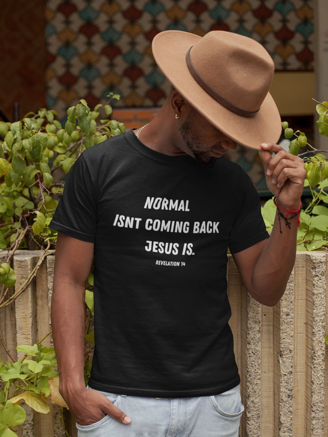 Normal Isnt Coming Back Jesus is Short Sleeve Tee, Eclipse Shirt ...