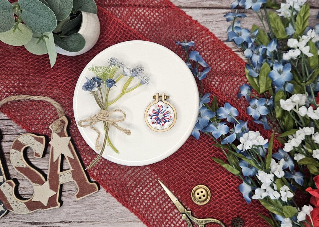 Mini Firework Cross Stitch Pattern - Etsy