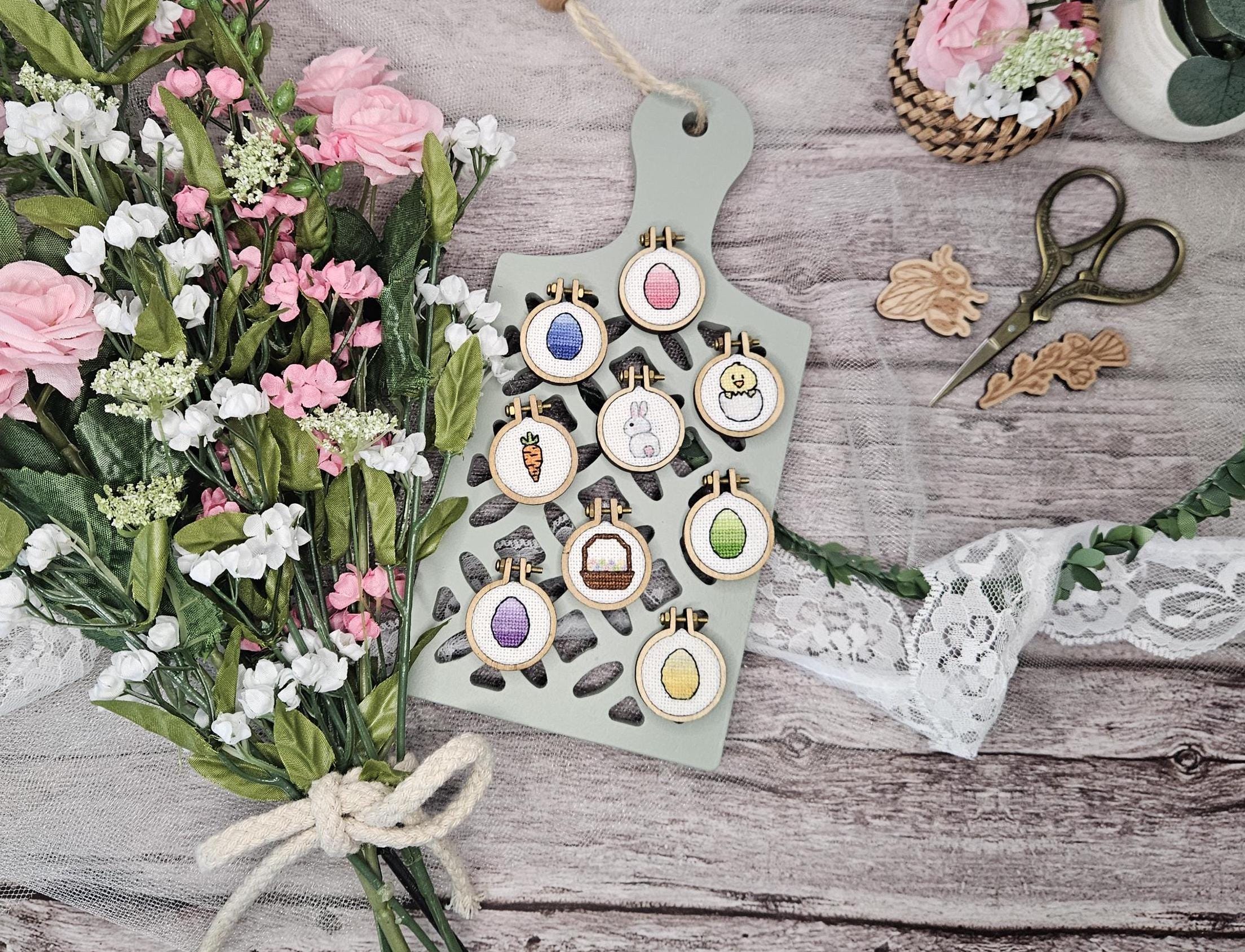 Mini Easter Cross Stitch Pattern Bundle - Etsy