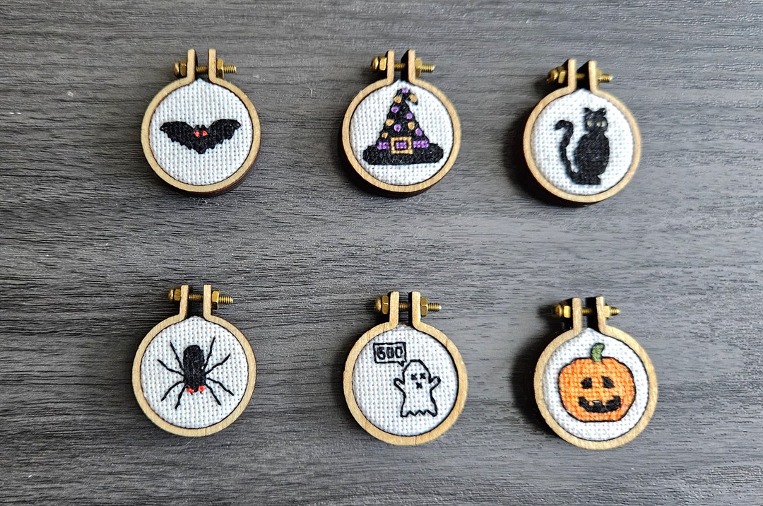Halloween Mini Cross Stitch Pattern Bundle - Etsy
