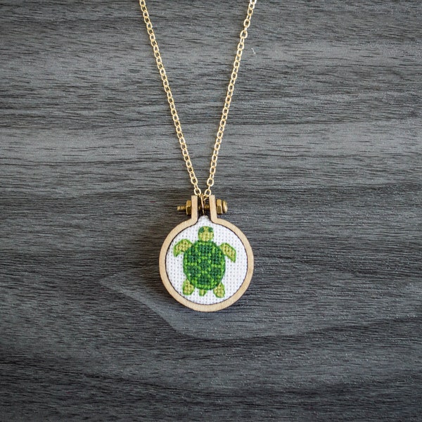 Turtle Cross Stitch - Etsy