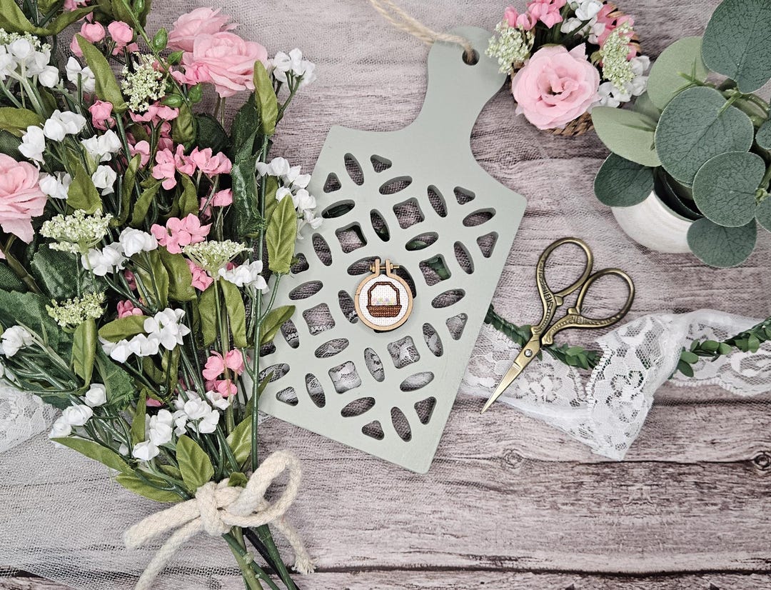 Mini Easter Basket Cross Stitch Pattern - Etsy