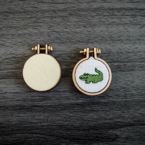 Mini Alligator Cross Stitch Pattern - Etsy
