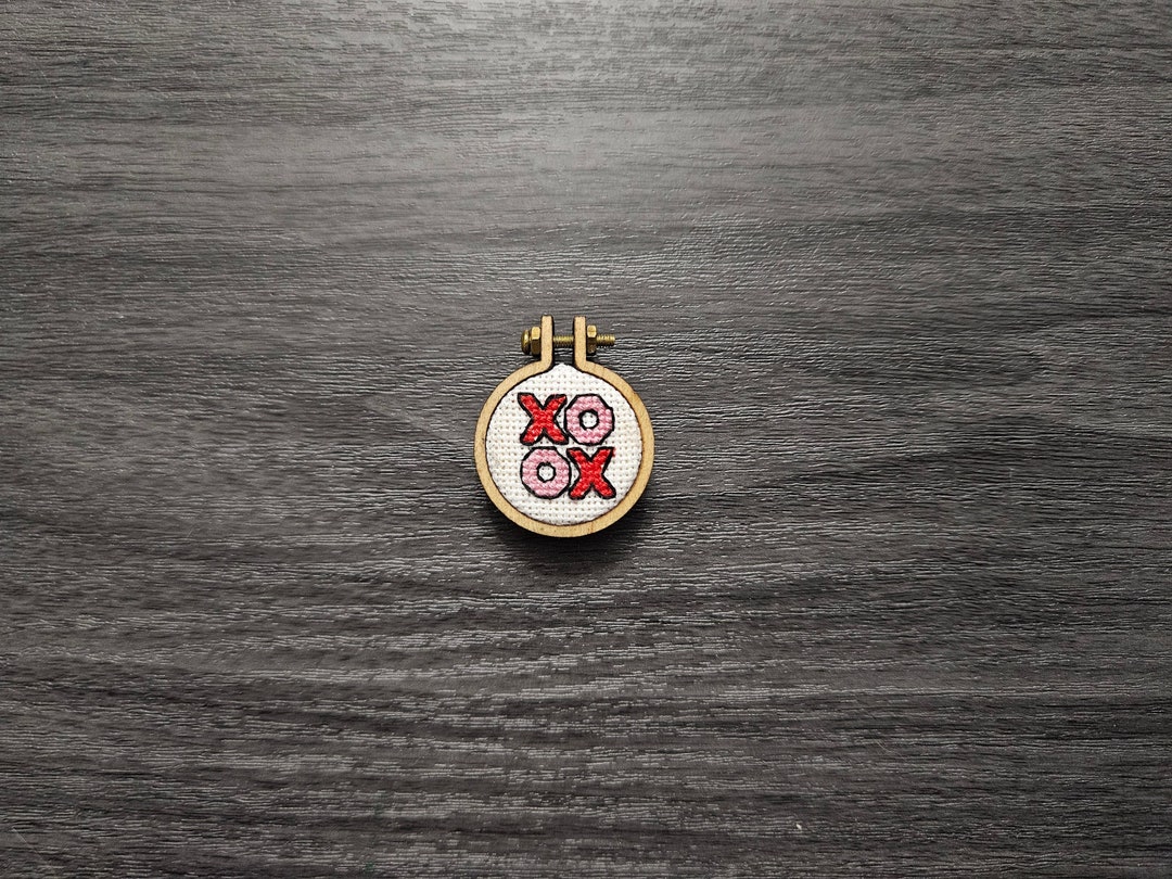 Mini XOXO Cross Stitch Pattern - Etsy